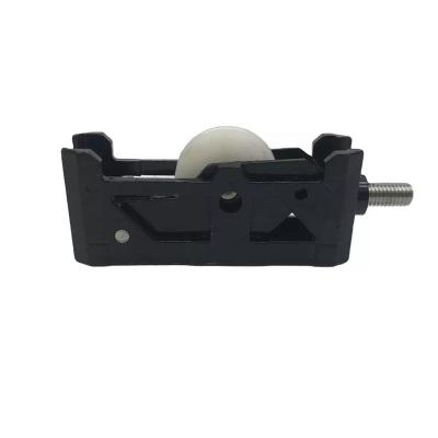 China Sliding Zamak Nylon Window Roller Wheel Powder Coated With Needle Bearing for sale