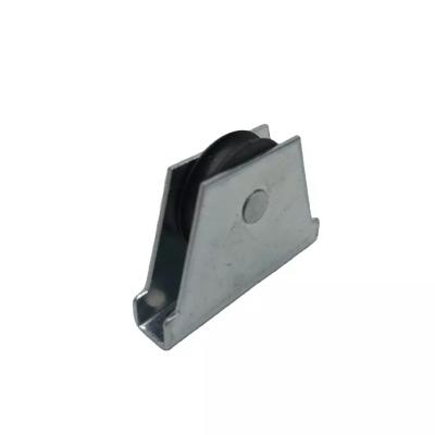 China Industrial Conservatory Steel Sliding Door Wheels Runners U Shape Nylon Pulley for sale