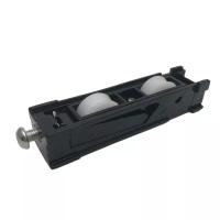China Anodized Double V Groove Sliding Window Rollers Door Wheels For Sliding Glass for sale