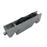 China Metal Zinc Alloy Aluminum Sliding Window Wheels Door Runners 100kg Load for sale