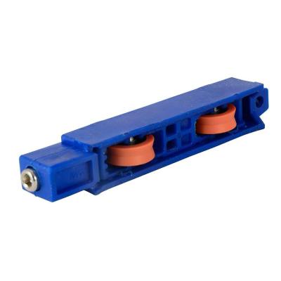 China ODM Noise Free Sliding Cabinet Door Wheels Bracket With 626zz Bearing for sale