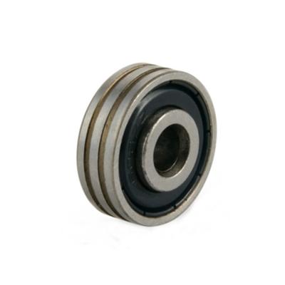 China Carbon Steel Garage Sliding Door Bearing Wheels Roller Assembly In Bulk for sale