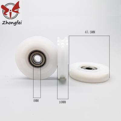 China Custom Sliding Door Pulley 608zz Z Bearing Garage Door Roller For Wardrobe for sale