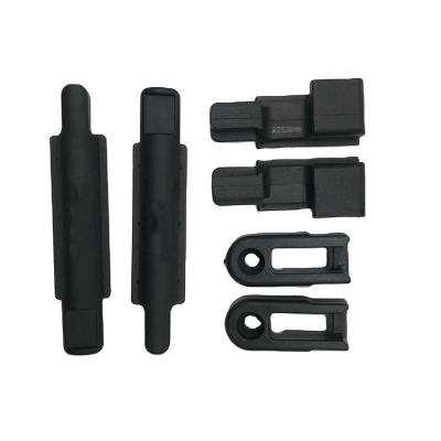 China Aluminium Plastic Glass Sliding Door Accessories Handle Frame Parts For Window System for sale