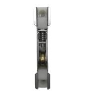 China UPVC Sliding Wardrobe Wheels Stainless Steel Pocket Door Rollers Replacement for sale