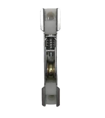 China UPVC Sliding Wardrobe Wheels Stainless Steel Pocket Door Rollers Replacement for sale