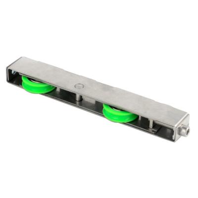 China Hygienic Food safe 304 Stainless Steel Screen Door Rollers wheels ODM for sale