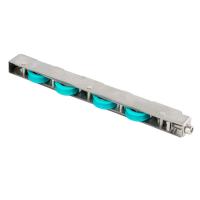 China Rustproof 304SUS Stainless Steel Sliding Door Rollers For Mirror Closet for sale