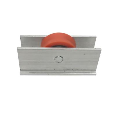 China Hot-selling 2mm Thickness Aluminum Housing Nylon Wheel For Aluminum Sliding Window Roller For Egypt Market for sale