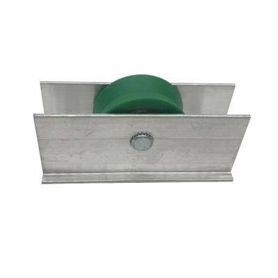 China Hot-selling 1mm Thickness Aluminum Housing Nylon Wheel For Aluminum Sliding Window Roller For Egypt Market for sale