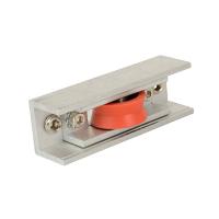 China Hot-selling Heavy Duty 25*20mm Aluminum Housing Nylon Wheel For Aluminum Sliding Window Single Roller for sale