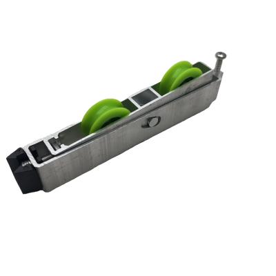 China 19mm and 22mm width Aluminum Housing Sliding Door Bottom Rollers Heavy Duty ODM for sale