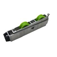 China 19mm and 22mm width Aluminum Housing Sliding Door Bottom Rollers Heavy Duty ODM for sale