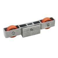 China Egypt Hot sales Adjustable Double V Groove Nylon Pulley Wheel Aluminium Sliding Door Rollers for sale