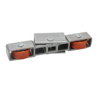 China Egypt Hot sales Adjustable Double V Groove Nylon Pulley Wheel Aluminium Sliding Door Rollers for sale