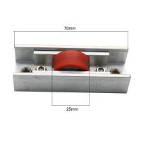 China Lebanon Hot Sales Single V Groove Nylon Pulley Wheel Aluminium Sliding Door And Window Rollers for sale