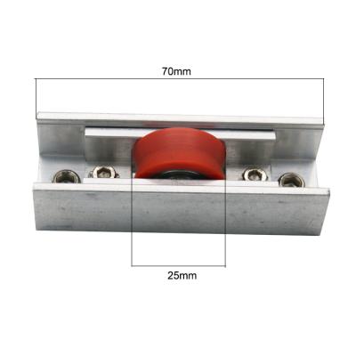 China Lebanon Hot Sales Single V Groove Nylon Pulley Wheel Aluminium Sliding Door And Window Rollers for sale