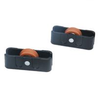 China Nylon Plastic Double Patio Sliding Glass Door Roller Wheels Replacement In Bulk for sale