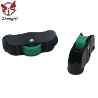 China Heavy Duty Plastic Door Roller Wheels Hardware Replacement Parts 50KG Capacity for sale