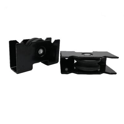 China U Groove balcony Steel Sliding Door Wheels Window rollers Hardware Accessories for sale