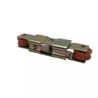 China Adjustable Steel Aluminium Sliding Wheel Rollers 100kg For Wardrobe warehouse for sale