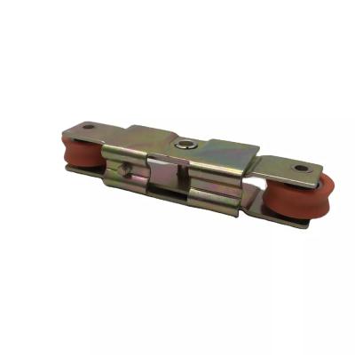 China Adjustable Steel Aluminium Sliding Wheel Rollers 100kg For Wardrobe warehouse for sale