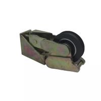 China Industrial Conservatory Steel Sliding Door Wheels Runners U Shape Nylon Pulley for sale