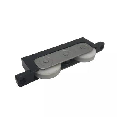 China 100kg Anodized Sliding Window Tandem Roller Assembly For Pantry Door for sale