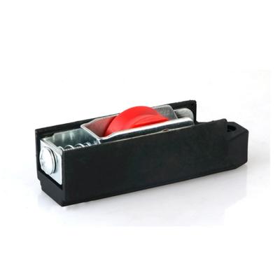 China South Africa Hot Sales Single V Groove Nylon Pulley Wheel Plastic Housing Sliding Window Rollers for sale