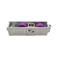 China Heavy Duty Nylon Zinc Alloy Sliding Glass Door Wheels 30mm 100kg Load for sale