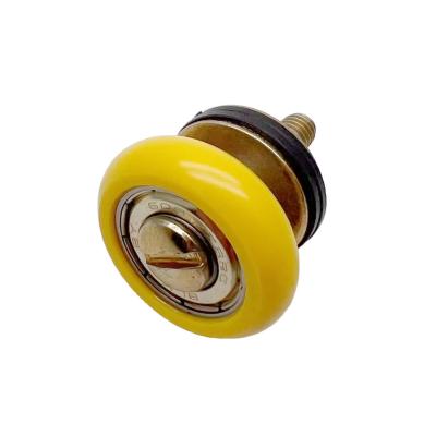 China OEM Nylon Pocket Closet Door Roller Wheels Replacement Corrosion Resistance for sale