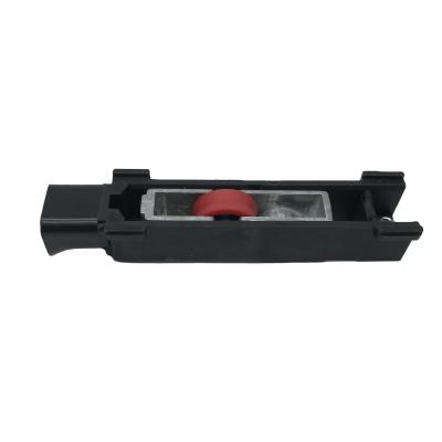China South America Hot Sales Single V Groove Nylon Pulley Wheel Zinc Inner Part Plastic Bracket Sliding Door Roller for sale