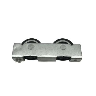 China Garruchas RUEDA PARA VENTANA Zinc Plated Iron Door Roller Steel Sliding Door Wheels Bearing Roller for Peru for sale