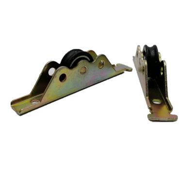 China Ruedas Carretillas Para Ventanas Sliding Window Iron Roller Single Plastic Pulley Steel Sliding Door Wheels for sale