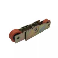 China Carretillas Para Ventana De Hardware Adjustable Steel Sliding Door Roller Double V Shape Nylon Pulley Gate Wheel for sale