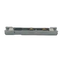 China Egypt Hot Sales UPVC Window Hardware Double U Shape Iron Wheel Zinc Plated Housing Steel Sliding Door Wheels for sale