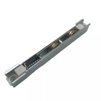 China Egypt Hot Sales UPVC Window Hardware Double U Shape Iron Wheel Zinc Plated Housing Steel Sliding Door Wheels for sale