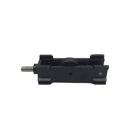 China Heavy Duty Ball Bearing Nylon Single V Groove Pulley Wheel Zinc Alloy Bracket Sliding Door And Window Rollers for sale