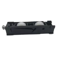 China Heavy Duty Needle Bearing Double V Shape Nylon Pulley Wheel Zinc Alloy Housing Aluminium Sliding Window Rollers for sale