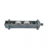 China South America Hot sales Heavy Duty Needle Bearing Double Nylon Pulley Wheel Zinc Alloy Housing Sliding Window Rollers for sale