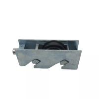 China South America Hot sales Heavy Duty Ball Bearing Single U Groove Nylon Pulley Wheel Zinc Alloy Bracket Sliding Window Rollers for sale