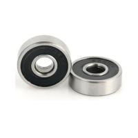 China Small Sealed Bearing Garage Door Rollers Wheels 626zz Carbon Steel For Barn for sale