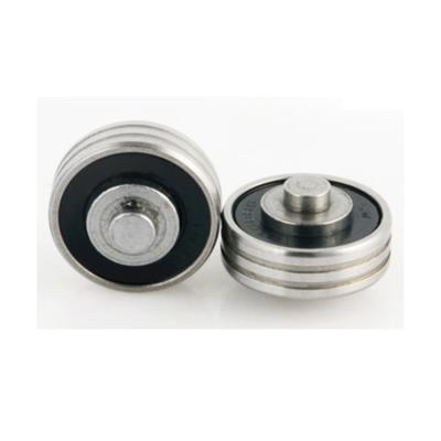 China 6000zz Chrome Steel Ball Bearing Sliding Door Rollers For Closet Moistureproof for sale