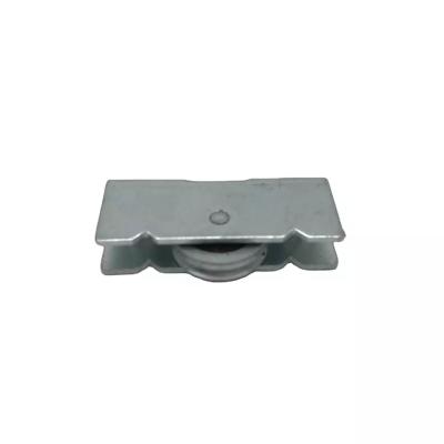 China Zinc Plated Steel Housing U Groove Nylon Pulley Wheel Steel Sliding Door Wheels for Mexico Door & Window Rollers for sale