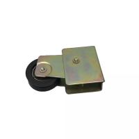 China Garrucha De Nylon Mampara Iron Housing Nylon Pulley Sliding Window Roller Steel Sliding Door Wheels for sale
