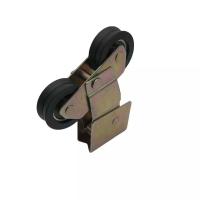 China Accesorios Iron Housing Steel Door Roller De Aluminio Para Puertas Garruchas Sliding Wheel Roller Steel Sliding Door Wheels for Peru for sale