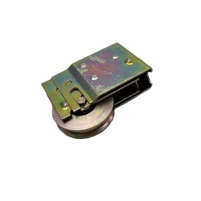 China Door and Window Hardware Accessories Ruedas Iron Windows Wheel Door Track Roller Steel Sliding Door Wheels for sale
