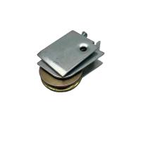 China Adjustable Steel Housing Sliding Rollers Closet Steel Sliding Door Wheels Window Rollers for sale