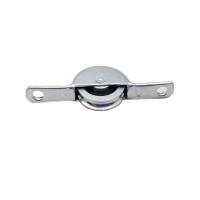 China Accessories 24mm Iron Housing Steel Sliding Door Wheels Sliding Window Roller Wheel With Ball Bearing for sale
