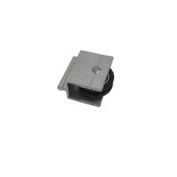 China Garrucha Para Ventana Aluminium Sliding Door Rollers Single U Nylon Pulley Wheel Sliding Door Wheel for sale